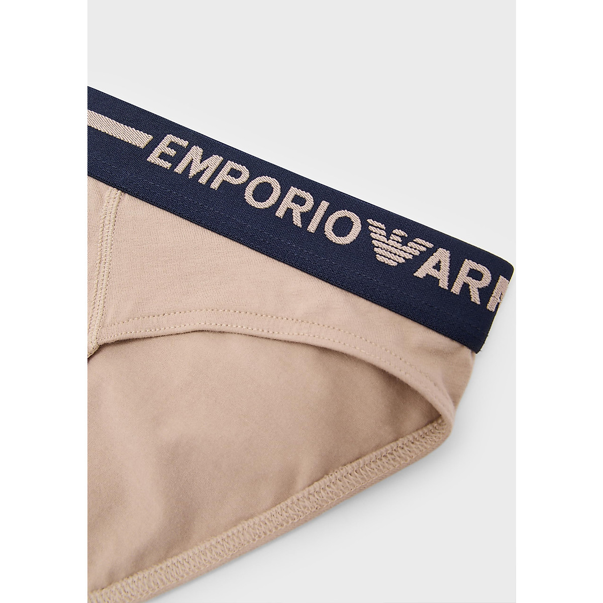 Emporio Armani Men's Side Logo Brief, Rope
