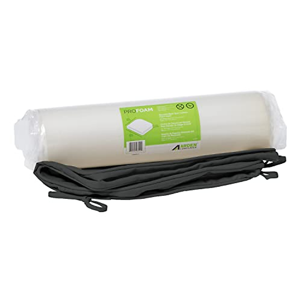 Arden Selections ProFoam Performance Outdoor Seat Cushion 19 x 20, Slate Grey