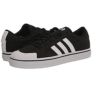 adidas Men's Bravada 2.0 Skate Shoe, Black/White/Black, 10