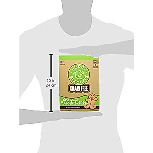 Buddy Biscuits 14 oz Box of Grain-Free Crunchy Dog Treats Made with Natural Roasted Chicken
