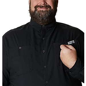 Columbia Sportswear Long Sleeve Tamiami II Shirt BLACK Lg