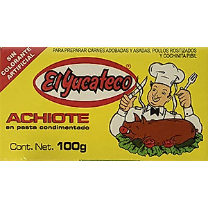 El Yucateco Achiote Paste 3.5 OZ (Pack of 3)