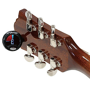 Snark SN5X Clip-On Tuner for Guitar, Bass & Violin (Current Model) 1.8 x 1.8 x 3.5"