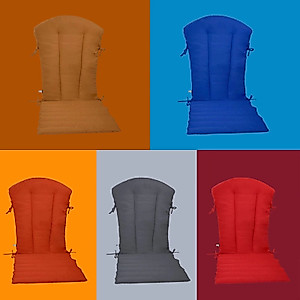 Adironack Chair Cushions Indoor Outdoor Furniture Cushions Patio Seating Cushions Light Coffee