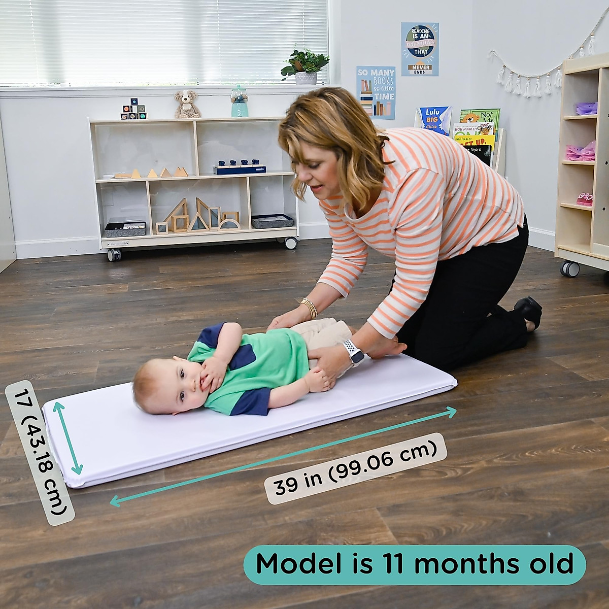 Children’s Factory Waterproof Baby Changing Pad, Diaper Changing Mat for Babies and Toddlers, Soft and Easy to Clean