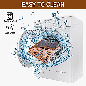 Ladadee Waterproof Guinea Pig Blankets, 1 Pack 3 Washable Guinea Pig Fleece Cage Liners, Soft & Super Absorbent Bedding Mats for Hamster Rabbit Chinchilla Cage Accessories -30 * 20in (SWGB)