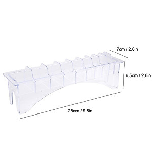 Clipper Holder,Limit Comb Storage Box Hair Clipper Positioning Caliper Comb Organizer Case,Clipper Guard Box for Hair Clipper Limit Comb Guide Attachment (02)