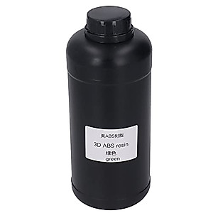 Kadimendium Print Resin, High Toughness Quick Curing 3D Printer Resin 365-405nm Better Effects Good Strength for DIY(Green)