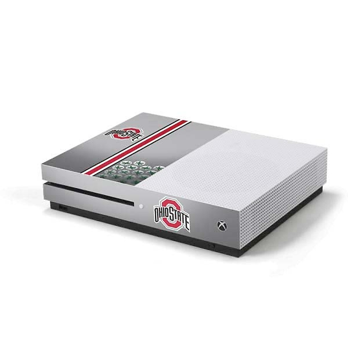 Skinit Decal Gaming Skin compatible with Xbox One S Console - Officially Licensed Ohio State University Ohio State University Buckeyes Design