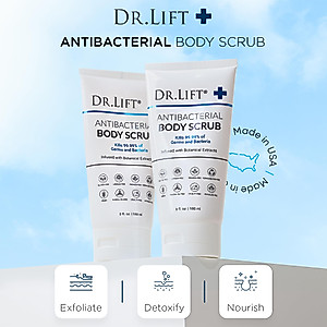 Dr. Lift Antibacterial Body Scrub, 6 oz