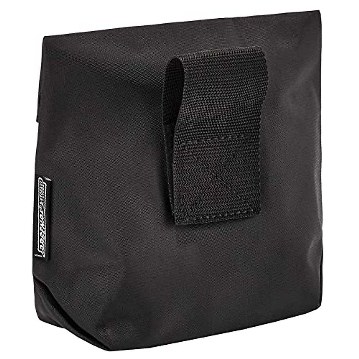 Carry Pouch for Half Mask Respirators, Straps to Attach Around Belt, Cover Flap Closure, 8.5" L x, 3" W, 7" H, Ergodyne Arsenal 5182,Black