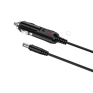 GIZMAC Car DC Adapter for Cobra XRS 9695 XRS-9485 Radar/Laser Detector Auto Vehicle Boat RV Camper Cigarette Lighter Plug Power Supply Cord