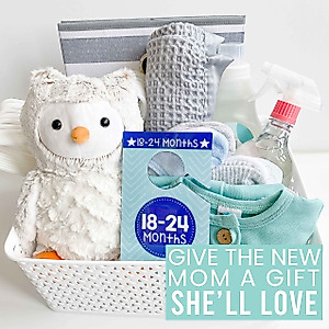 6 Baby Closet Size Dividers Boy - Blue Baby Closet Dividers by Month, Baby Closet Organizer for Nursery Organization, Baby Essentials for Newborn Essentials Baby Boy, Nursery Closet Dividers Boy