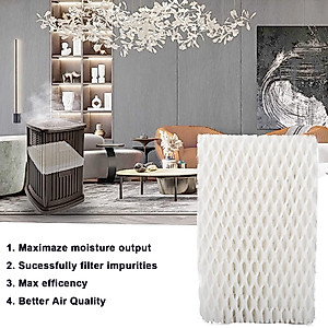 HIFROM 10Pack WF813 Humidifier Wick Filter Replacement Compatible with ReliOn RCM-832 RCM-832N ProCare PCWF813 PCWF-813 Equate EQWF813 EQ-2119-UL Cool Mist Humidifier Filter