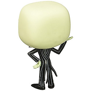 Funko POP Disney: The Nightmare Before Christmas - Jack Skellington Pop! Vinyl Figure (Bundled with Compatible Pop Box Protector Case), Multicolor, 3.75 inches
