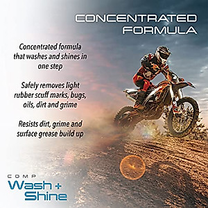 Molecule Wash and Shine, Hi-Foaming, Spot-free rinse, Removes Rubber Marks, Oils, and Dirt, 16 Ounces