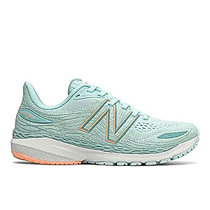New Balance Women's Fresh Foam X 860 V12 Running Shoe, Blue/Light Mango, 11 M