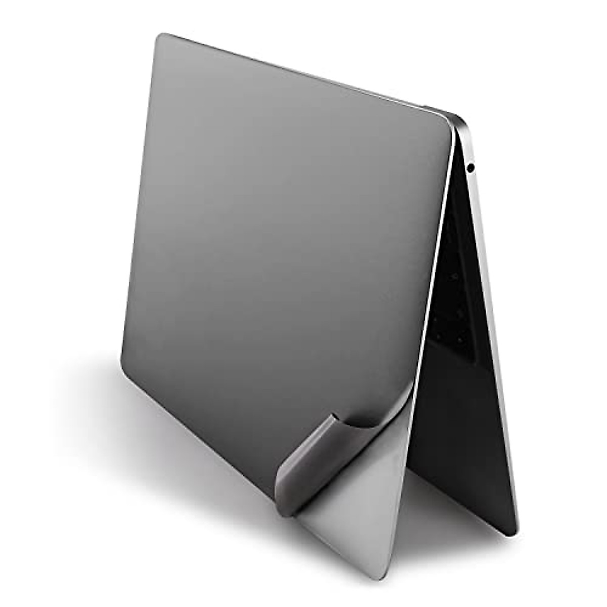 VFENG Premium 6-in-1 3M Protective Skin Decals for 2021~2023+ MacBook Pro 14.2-inch 14" M1 M2 M3(Model: A2442/A2779/A2992/A2918) with 2 Pack Screen Protector-Gray