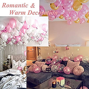 Pink balloons,100-Pack,12-Inch,Latex Balloons(100pcs)