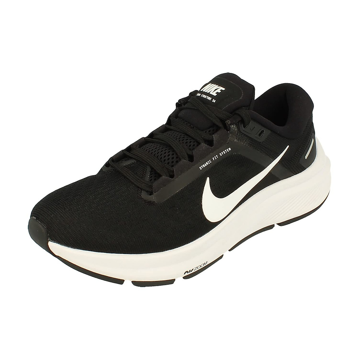 Nike Women's Low-Top Sneakers, Black White 001, 7