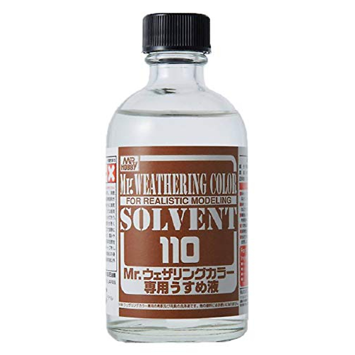 Mr. Hobby Weatering Color Solvent 110ml For Realistic Modeling