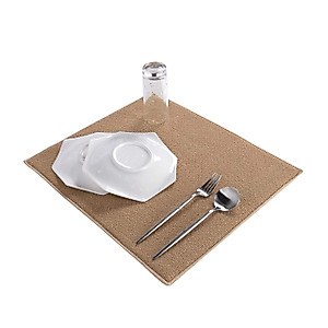 Absorbent, Reversible Microfiber Dish Drying Mat for Kitchen, 16 Inch x 18 Inch