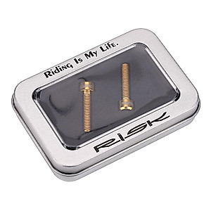 Vbestlife Disk Brake Bolts Hex Bolt 2Pcs M6 X 25mm Screw Bolts for Mountain Bike ycle Disc Brake Caliper