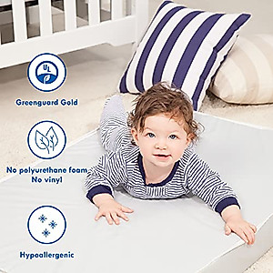 DaVinci Deluxe Coil Dual-sided Crib & Toddler Mattress, Extra firm, Waterproof, Greenguard Gold Certified