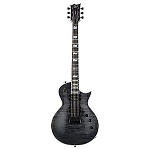 ESP LTD EC-1000FM Evertune Electric Guitar, See Thru Black