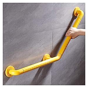 Grab Bar Bathroom Armrest Safety，Handrails，Shower Curved Support,Stainless Steel Bathtub Anti-Slip Handstairs Kitchen Auxiliary Straight Elderly Disabled Pregnanten Handrai (Color : Natural, Size :