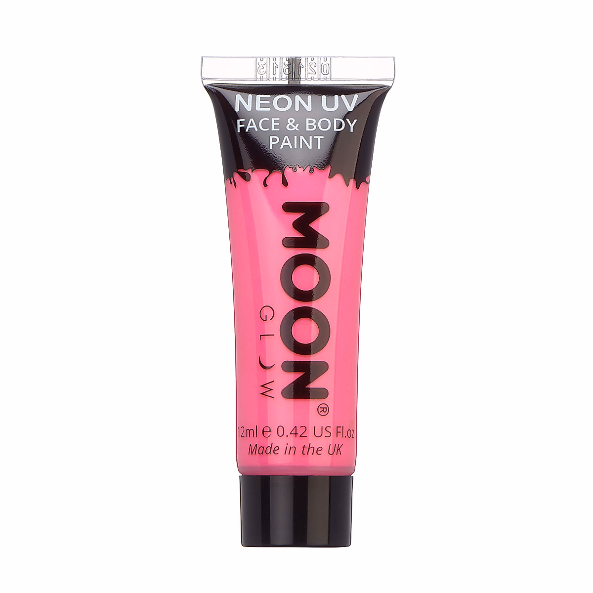 Moon Glow - 0.42oz Neon Blacklight Face & Body Paint - Intense Pink