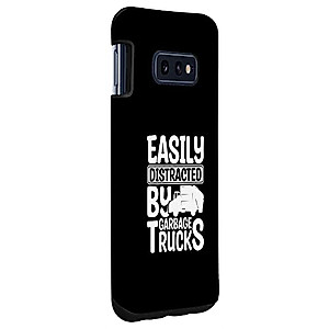 Galaxy S10e Easily Distracted By Garbage Trucks Waste Seperation for Men Case
