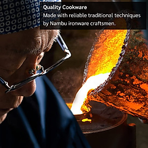 TIKUSAN Sukiyaki Nabe Pot Shabu Shabu Hot Pot Pan (7.1" (18cm))