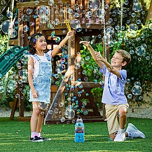 Gazillion 2 Liter Giant Bubble Solution - Create Bigger, Non-Toxic, Eco-Friendly Bubbles with The Special Wand - Ages 3+