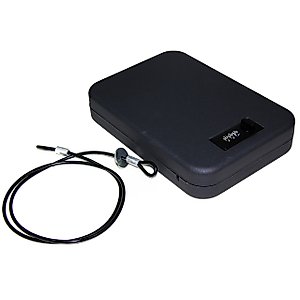 AmeriGun Club Full Size Handgun Safe Vault Security Pistol Case Box with Combination Lock