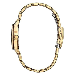 Citizen Ladies' Eco-Drive Classic Crystal Watch in Gold-Tone Stainless Steel, Champagne Dial