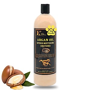 E3 Argan Conditioner with Vitamins A,C,E and F - Combines Natures Treatment Safe Sustainable Dry Damage Hair (32 fl oz)