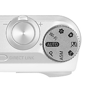 Samsung WB350F 16.3MP CMOS Smart WiFi & NFC Digital Camera with 21x Optical Zoom and 3.0" Touch Screen LCD and 1080p HD Video (White)