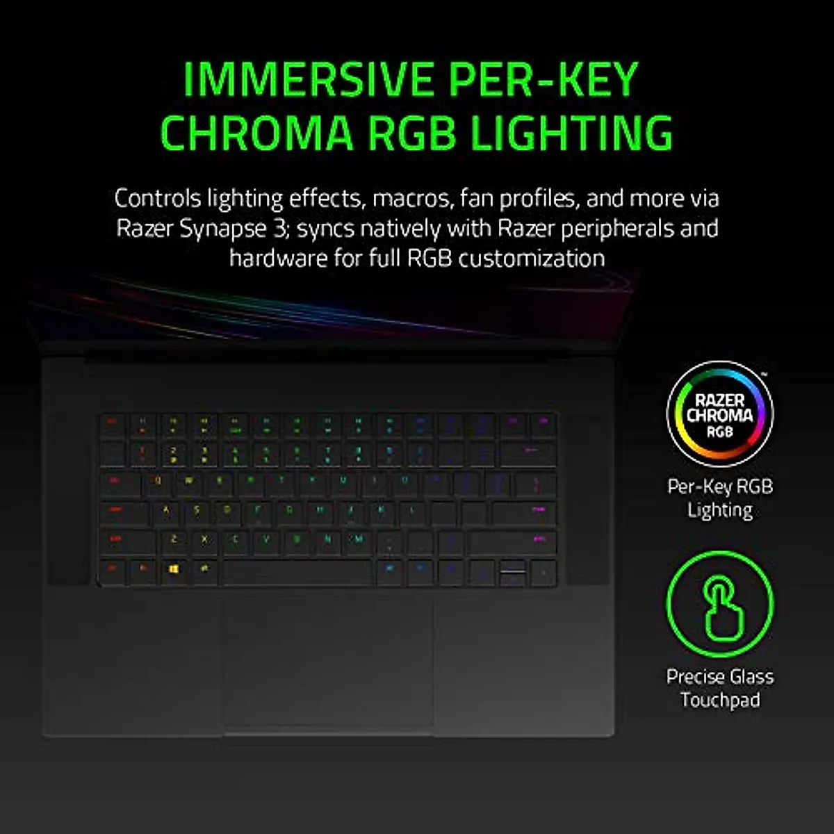 Razer Blade 15 Advanced Gaming Laptop 2020: Intel Core i7-10875H 8-Core, NVIDIA GeForce RTX 2070 Super Max-Q, 15.6” FHD 300Hz, 16GB RAM, 512GB SSD, CNC Aluminum, Chroma RGB Lighting, Thunderbolt 3