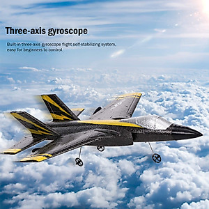 GoolRC FX635 RC Airplane, 2 Channel RC Plane, 2.4Ghz Remote Control Airplane, Ready to Fly Foam Glider with 3 Axis Gyro, Fixed Wing Aircraft Toys for Beginners, Kids and Adults