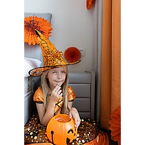 6PCS Satin Ribbons - Halloween Decor Ribbons for Party, Carnival, Gift Wrap, Hanging Decoration - Indoor/Outdoor Craft Supplies - 5 Yards