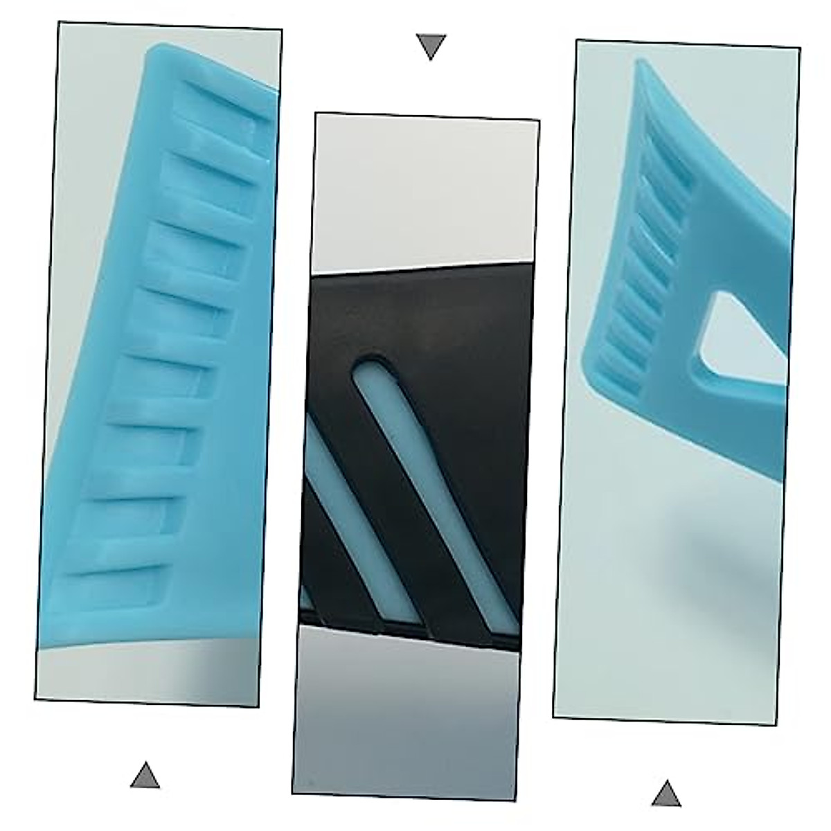 Vaguelly 4 pcs Mini Plastic Spatula Freezer Frost Shovel Yellow car Accessories car Necessities ice Scraper Frost Shovel Cleaning Tool car Forest Scraper ice Snow Handheld Snow Device PVC