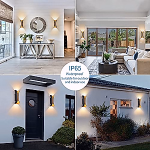 Rosysky 30W Outdoor Wall Light - Modern Waterproof Fixture for Porch