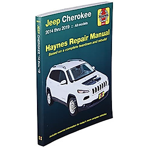 Haynes 50011 Repair Manual Compatible With Jeep Cherokee (2014-2019)
