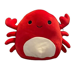 Squishmallows Official Kellytoy Carlos The Red Crab Squishy Stuffed Soft Plush Toy Animal (12 Inch)