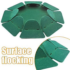 Coufce Green Golf Putting Cup, All-Direction Golf Practice Hole, Golf Training Hole Surface Flocking for Indoor, Outdoor(3Pcs)