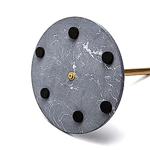 FLRH Coat Rack Tree, 66" Modern Metal Hall Coat Tree With 7 Hooks for Coats, Free Standing Metal Coat Rack and Hat Hanger Organizer Rack, with Weighted Stable Marble Base (Gold)