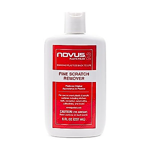 Novus 7030 | Fine Scratch Remover #2 | 2 Pack, 8 Ounce Bottles