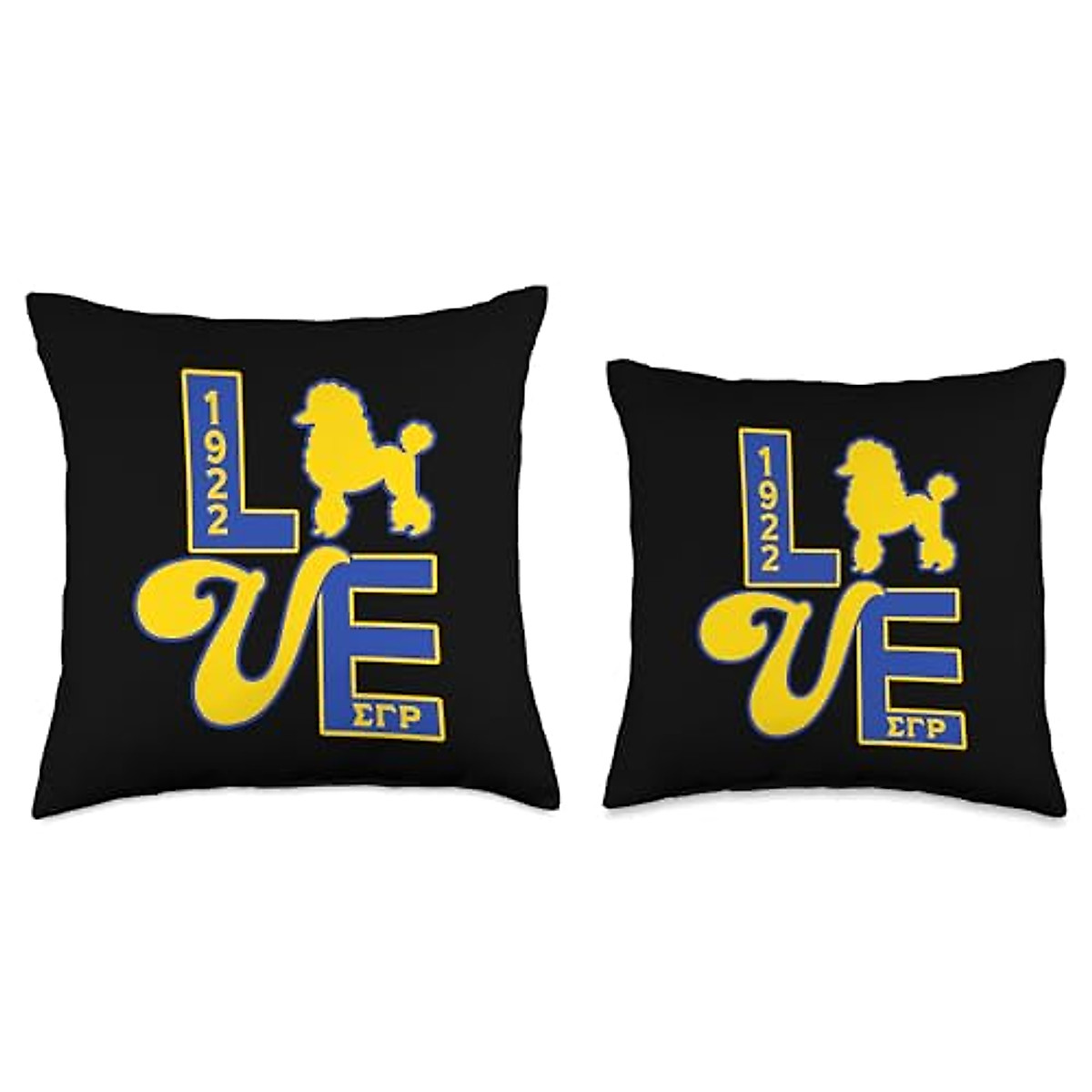 Sigma Gamma Rho Sorority Throw Pillow