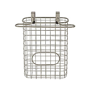Spectrum Diversified Grid Bag Storage Satin Nickel